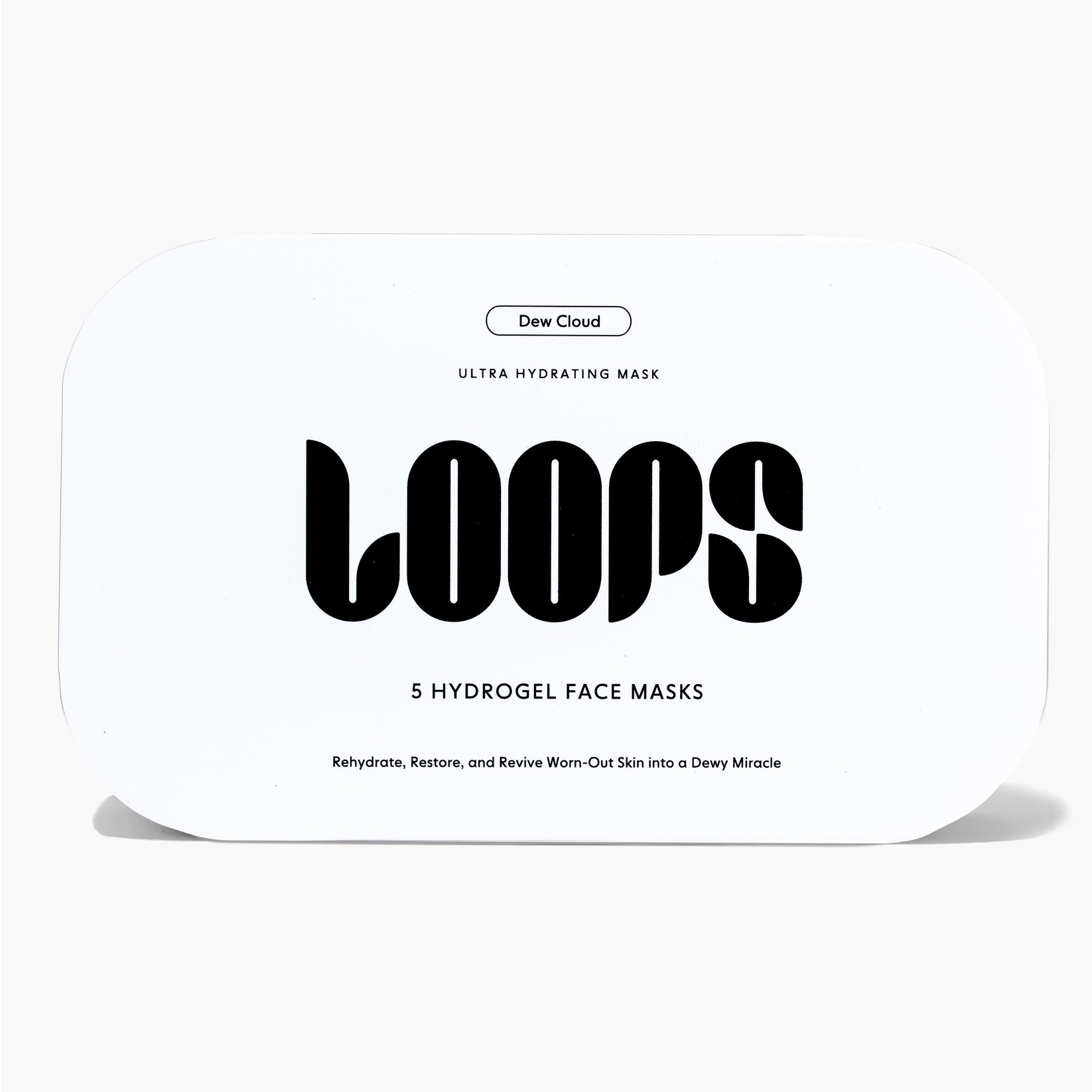 LOOPS Dew Cloud | Ultra Hydrating Hydrogel Face Mask – Loops Beauty