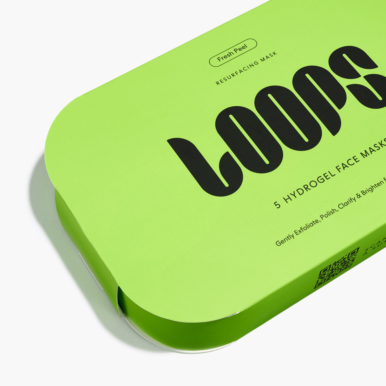 LOOPS Fresh Peel | Enzyme Resurfacing Hydrogel Face Mask – Loops Beauty