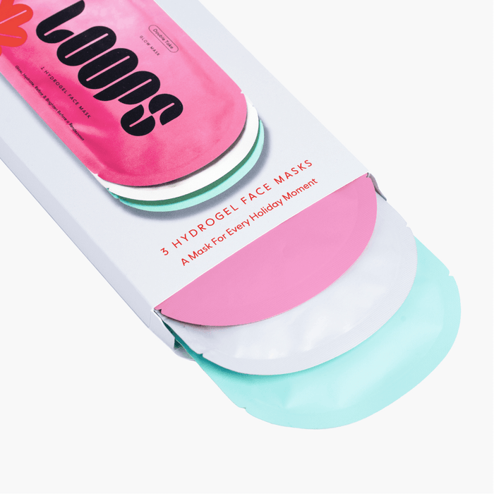 Loops Beauty: High-Tech Hydrogel Sheet Masks for Face & Eyes