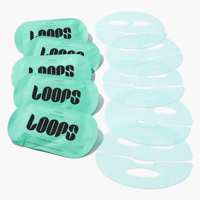 Loops Beauty: High-Tech Hydrogel Sheet Masks for Face & Eyes