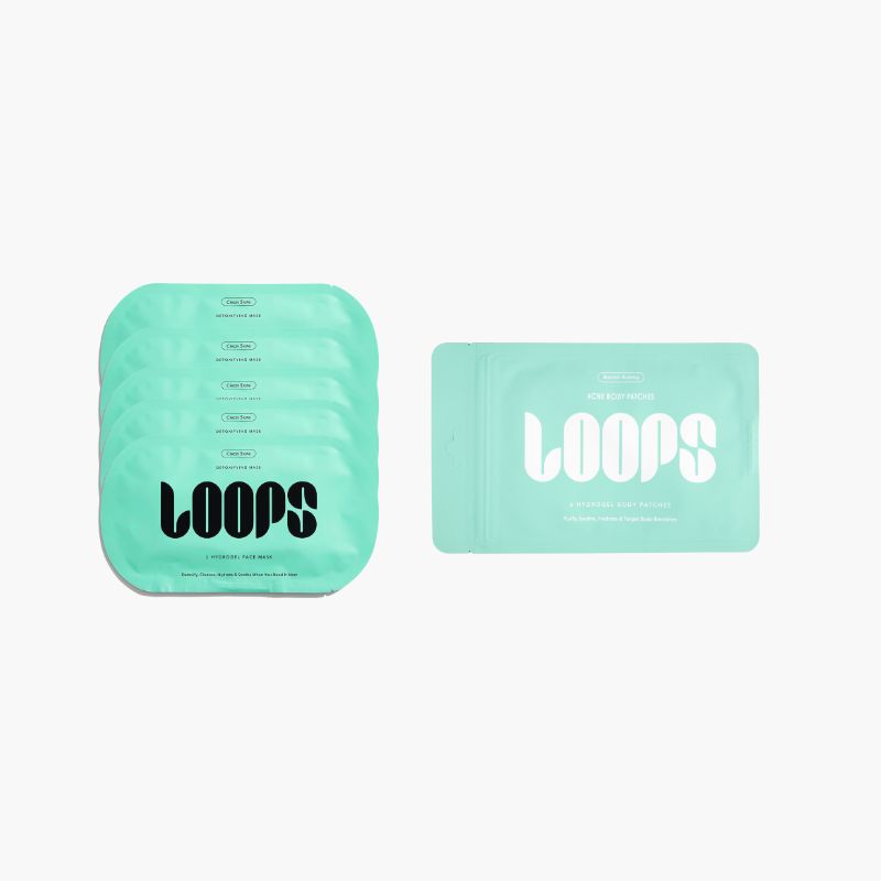 LOOPS Clean & Calm Kit | Hydrogel Sheet Masks With Korean Technology ...