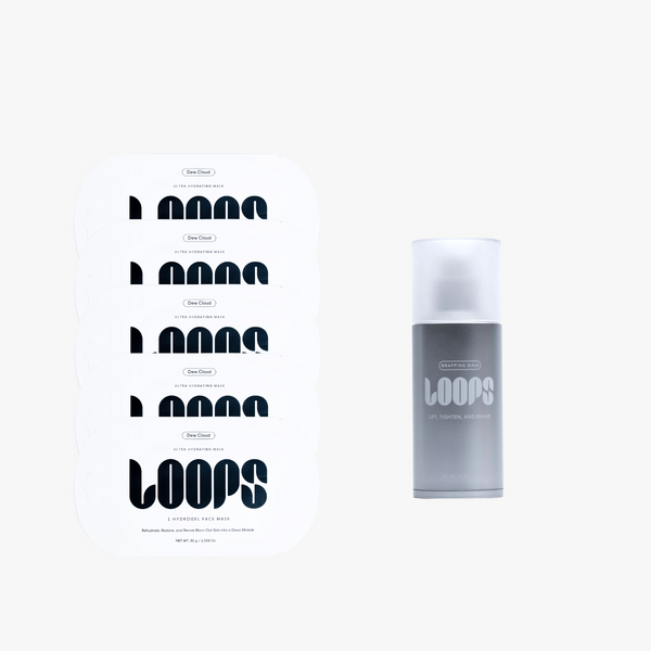 LOOPS Glass Skin Essentials | Hydrogel Sheet Masks With Korean ...