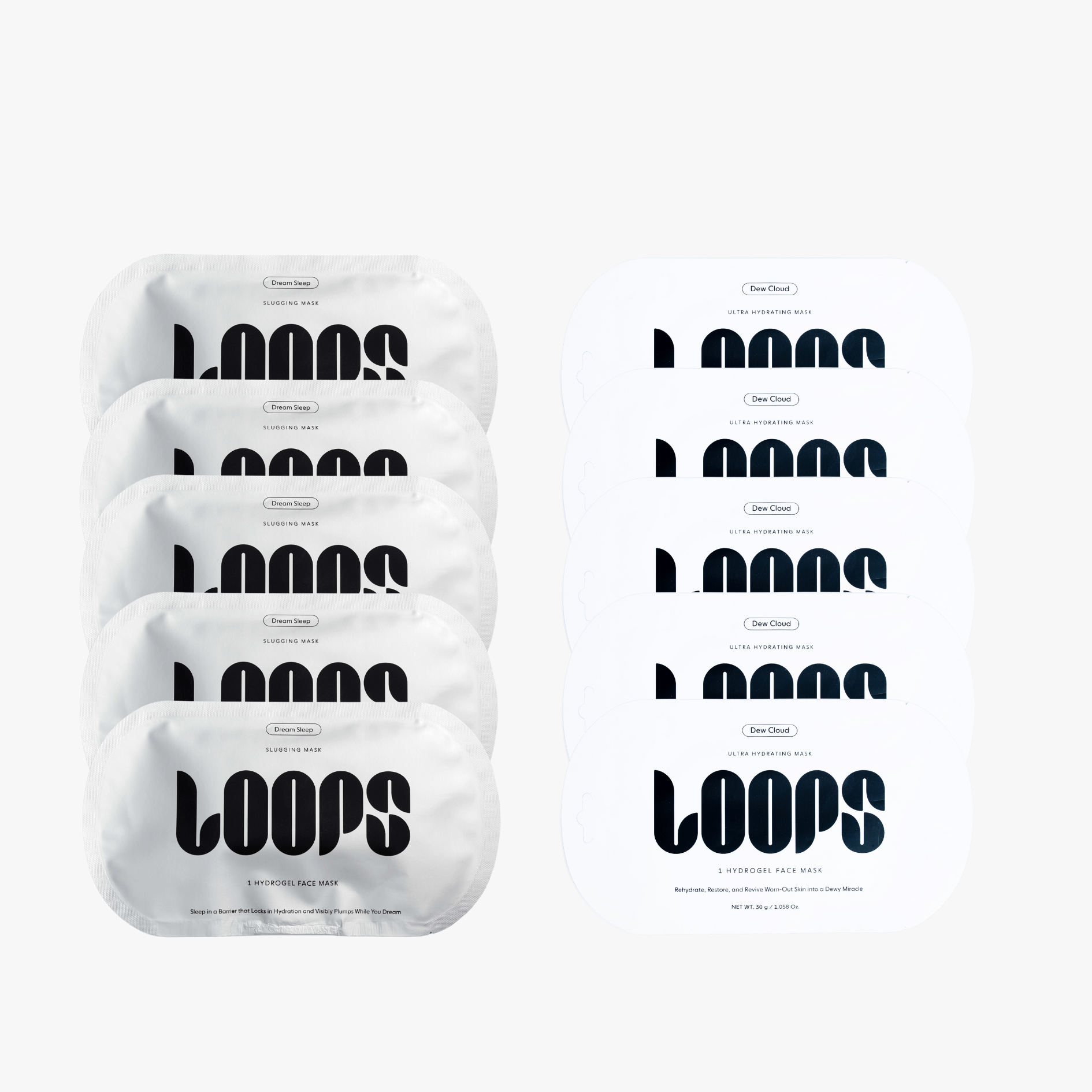 LOOPS Date Night | Hydrogel Sheet Masks With Korean Technology – Loops Beauty