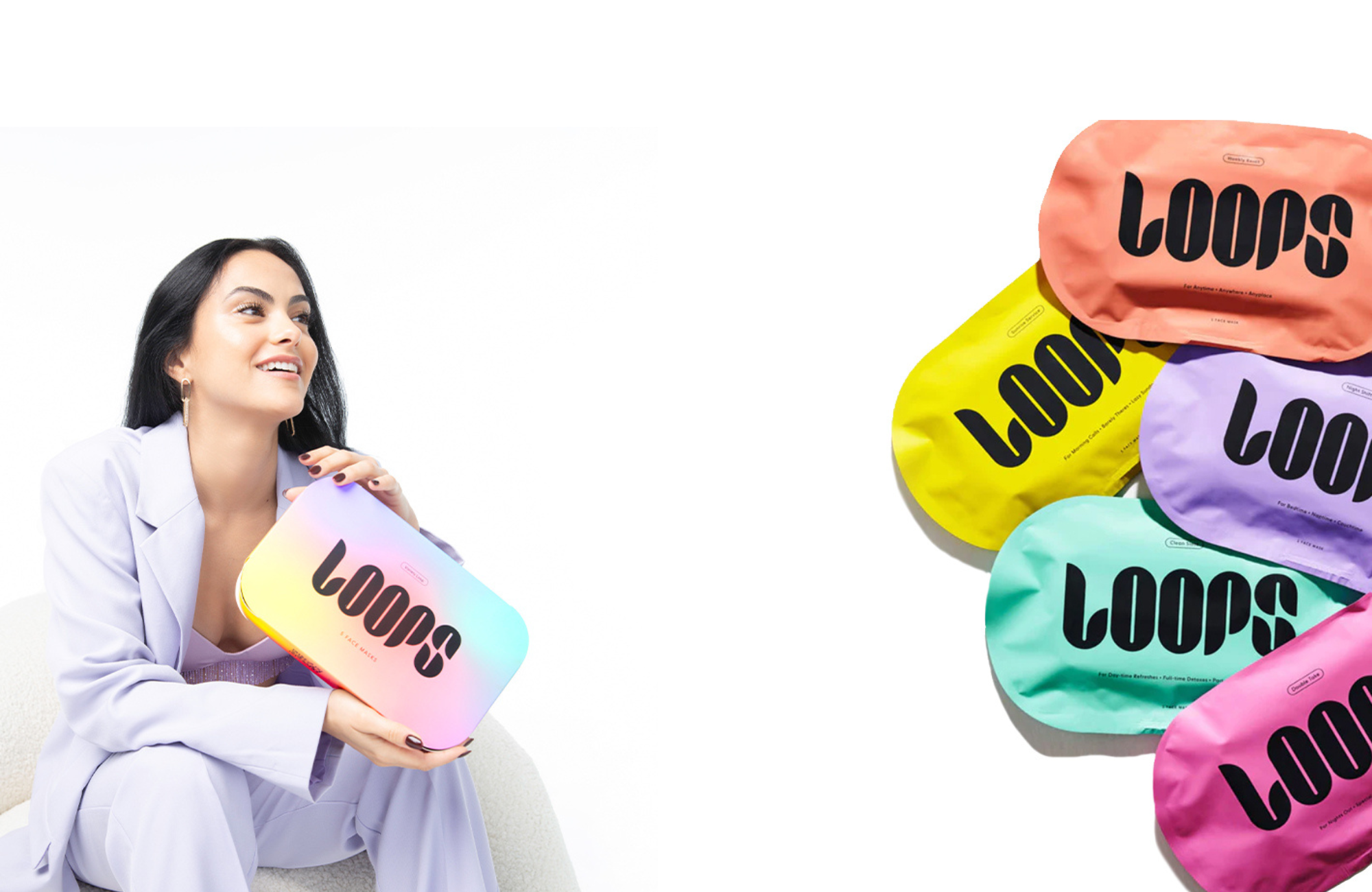 Loops Beauty: High-Tech Hydrogel Sheet Masks for Face & Eyes