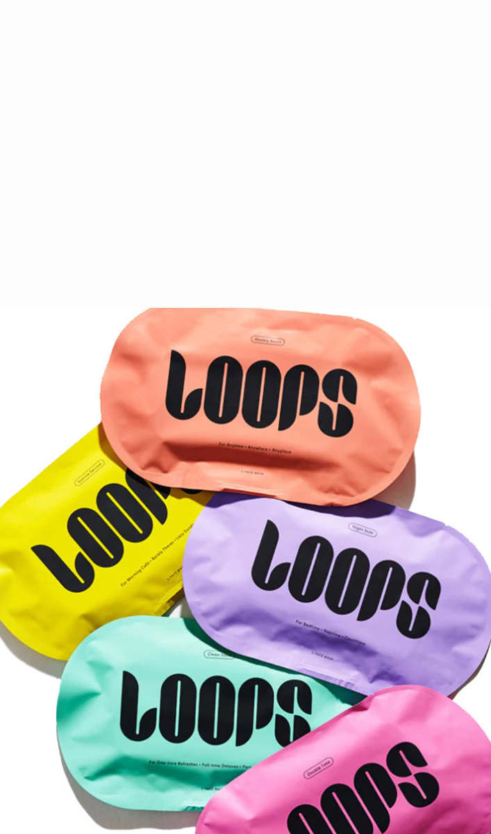 Loops Beauty: High-Tech Hydrogel Sheet Masks for Face & Eyes
