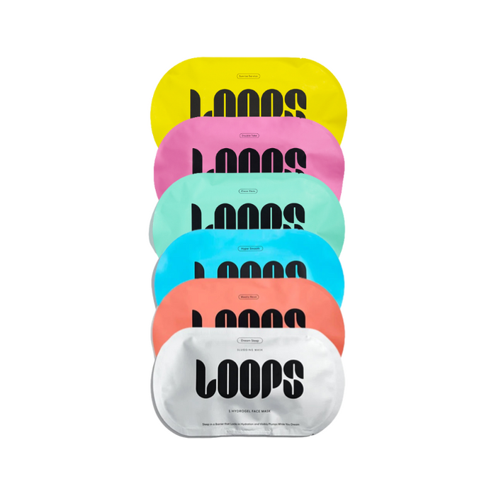 Loops Beauty: High-Tech Hydrogel Sheet Masks for Face & Eyes