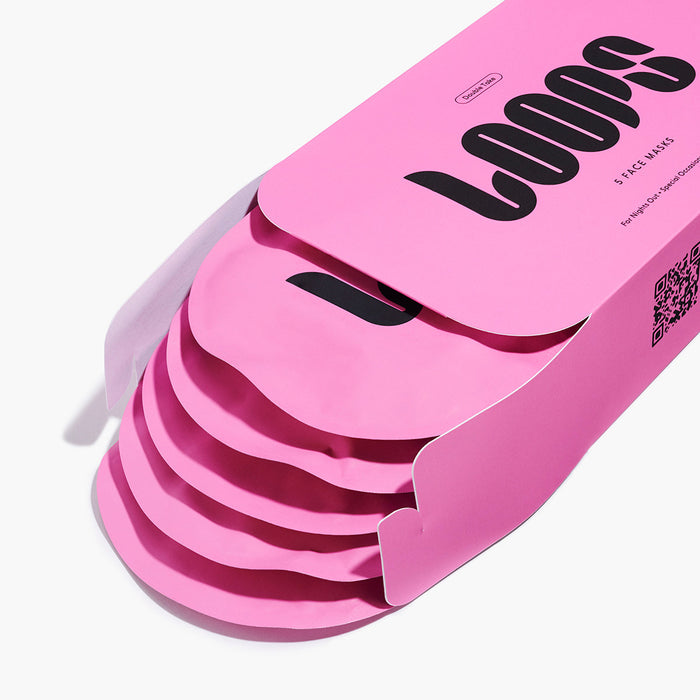 Loops Beauty: High-Tech Hydrogel Sheet Masks for Face & Eyes